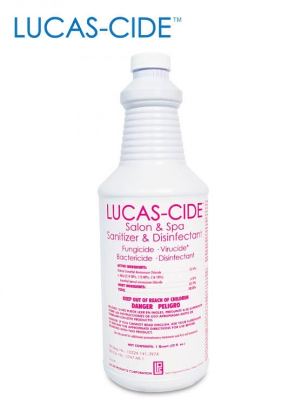 LUCAS-CIDE Salon and Spa Disinfectant - 1L - Sanitisers and ...
